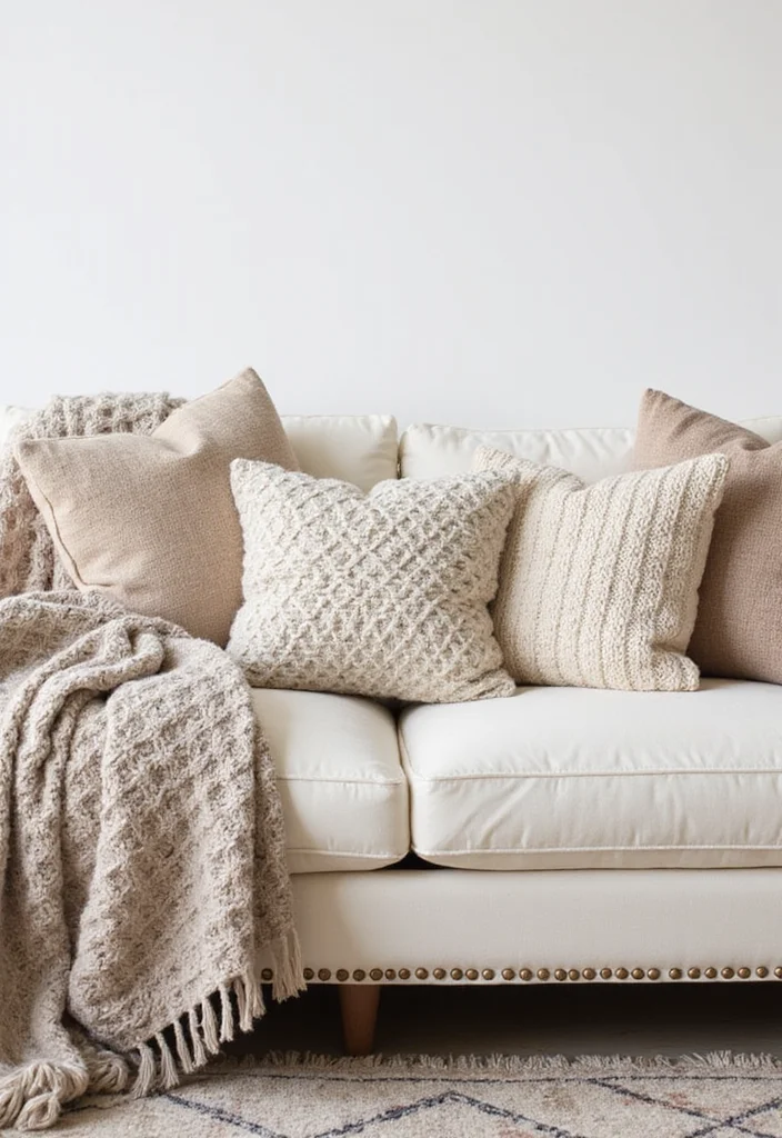 12 Cream Couch Living Room Ideas for Warm Cozy Inviting Style - Kidlura