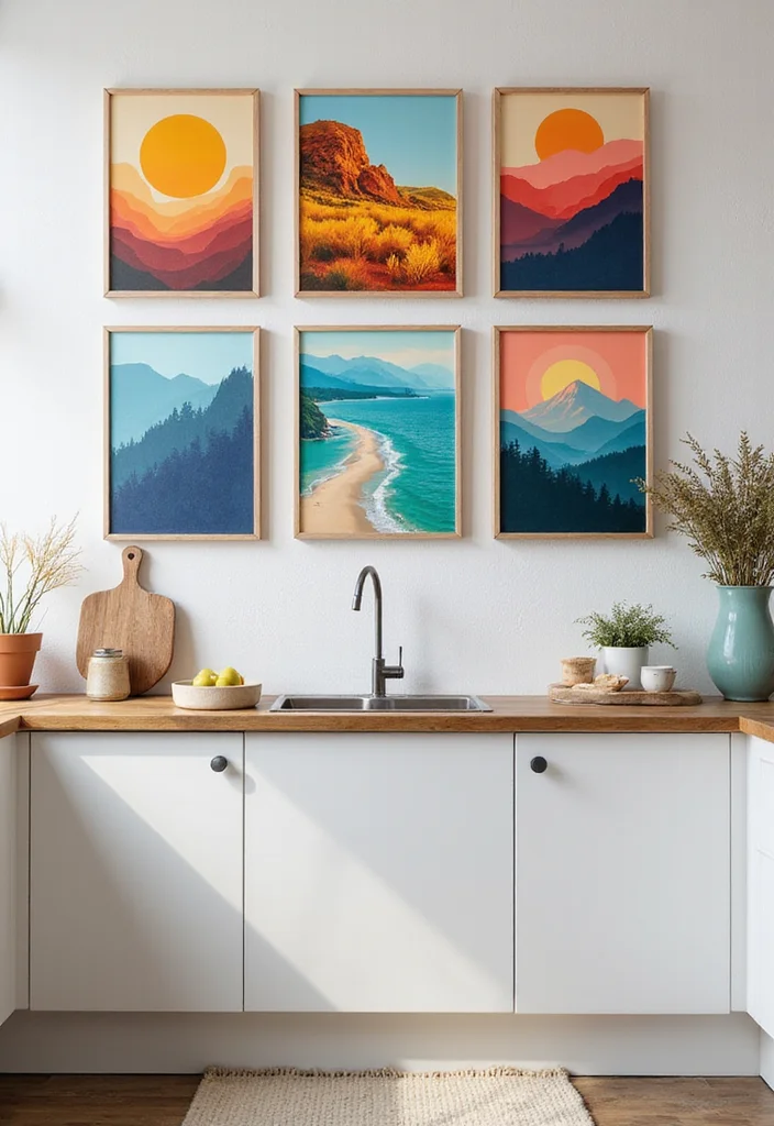 12 Kitchen Wall Art Ideas for Personality Style and Color - Kidlura